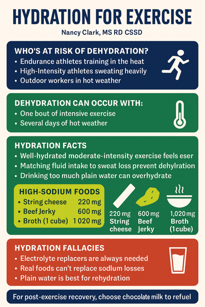The Athlete's Kitchen - Hydration and Electrolytes: When do they matter ...